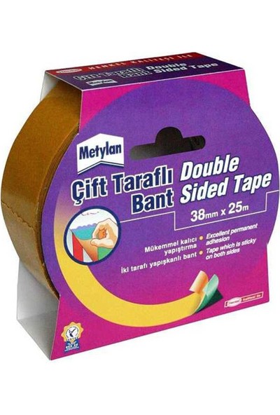 Pattex Çift Taraflı Bant 38 Mm. x 25 M. Pattex Çift Taraflı Bant 38 Mm. x 25 M.