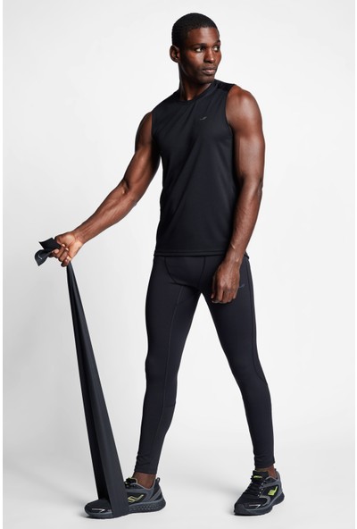 Lescon Siyah Erkek Koşu Atlet 22B-1014