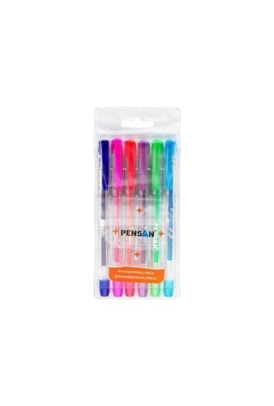 Pensan Neon Gel Set 6 Renk Pensan Neon Gel Set 6 Renk