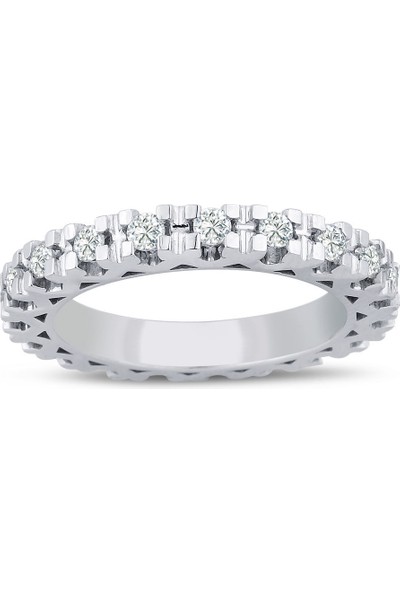 Pırlanta Merkezi 0.77 Ct. Pırlanta Tamtur Yüzük