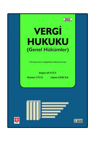 Vergi Hukuku – Doğan Şenyüz