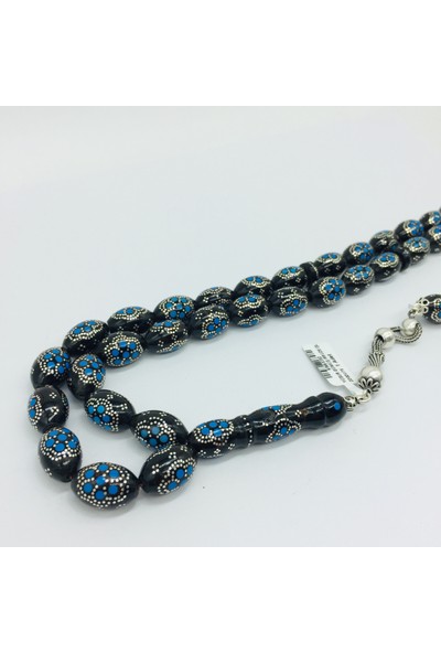 Gümüş Yüsur Gümüş-Firuze Işl. 11X16