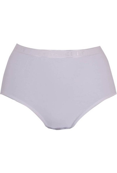 Tutku Elit Yazılı Bato Kadın Külot 2403 | Beyaz