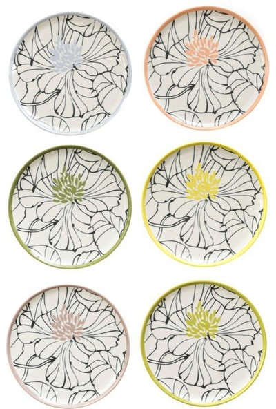 Porland Noveto 6 Lı Pasta Tabağı