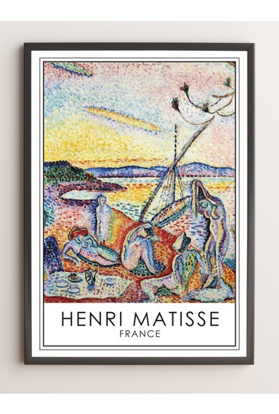 Duo Shop Henri Matisse Poster - Yüksek Çözünürlük Hd Duvar Posteri - Çerçevesiz
