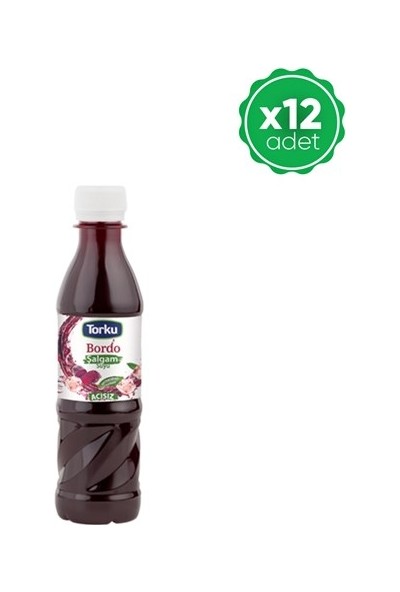 Torku Bordo Şalgam Suyu 300 Ml X12 Torku Bordo Şalgam Suyu 300 Ml X12