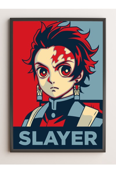 Duo Shop Tanjiro Kamado Demon Slayer Poster - Yüksek Çözünürlük Hd Duvar Posteri - Çerçevesiz