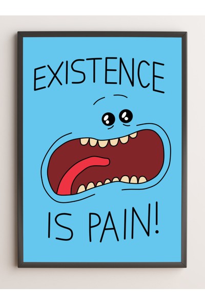 Duo Shop Rick And Morty Meeseeks Poster - Yüksek Çözünürlük Hd Duvar Posteri - Çerçevesiz