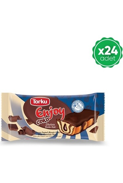 Torku Enjoy Çoko Çikolata Soslu Kek 55 Gr X24 Torku Enjoy Çoko Çikolata Soslu Kek 55 Gr X24