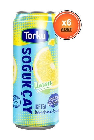 Torku Soğuk Çay Limon Tnk 500 ml X6 Torku Soğuk Çay Limon Tnk 500 ml X6