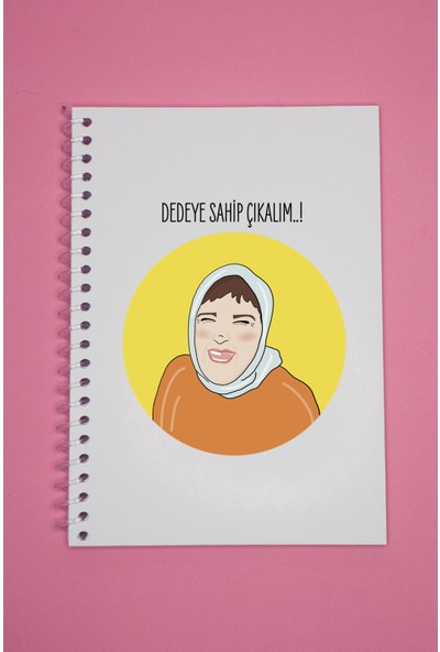Evrem Yayıncılık Dedeye Sahip Çıkalım Not Defteri 120 Sayfa Evrem Yayıncılık Dedeye Sahip Çıkalım Not Defteri 120 Sayfa