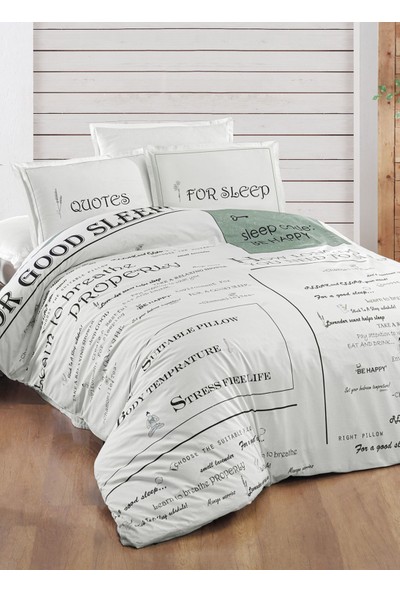 Boyner Evde Beyaz Nevresim Takımı Çift Kişilik 200X220 cm