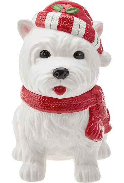 Karaca Home Maltese Dog Dekoratif Kutu 25 cm