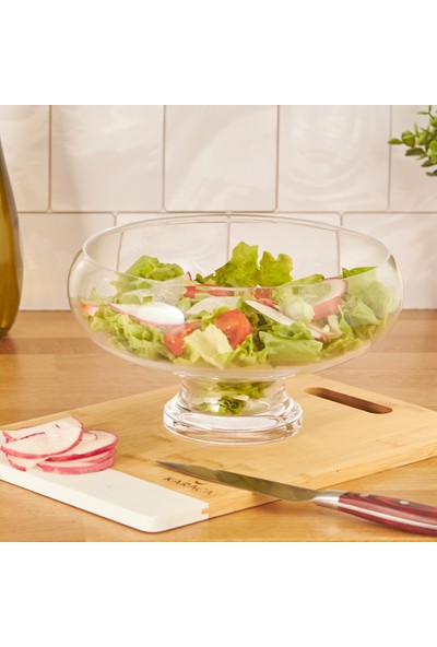Karaca Büyük Boy Salata Kasesi 24X12 cm Karaca Büyük Boy Salata Kasesi 24X12 cm