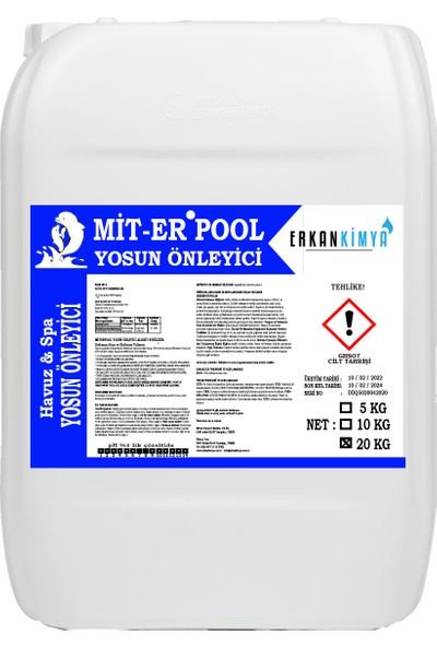 Miterpool Yosun Önleyici 10 kg