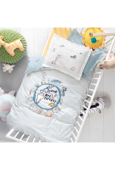 Yataş Bedding Friends Ranforce Bebek Nevresim Takımı Yataş Bedding Friends Ranforce Bebek Nevresim Takımı