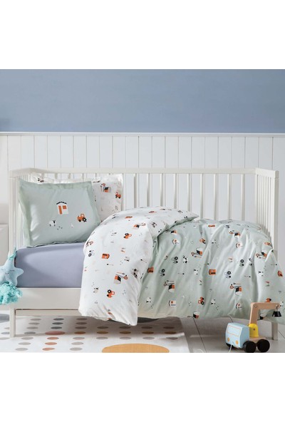Yataş Bedding Farm Ranforce Bebek Nevresim Takımı