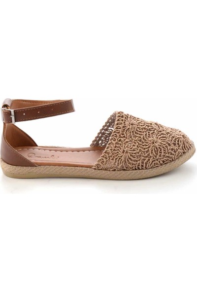 Bambi Taba Örgü Kadın Espadril K01134000116 Bambi Taba Örgü Kadın Espadril K01134000116