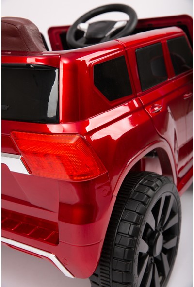 Mercedes 12 Volt 4x4 Kırmızı Akülü Jeep