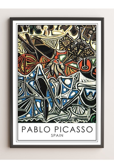Duo Shop Pablo Picasso Poster - Yüksek Çözünürlük Hd Duvar Posteri - Çerçevesiz