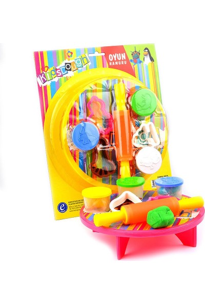 Oyun Hamuru Sofralı Set