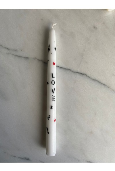 Aşk Figürlü Şamdan Mumu-Icon