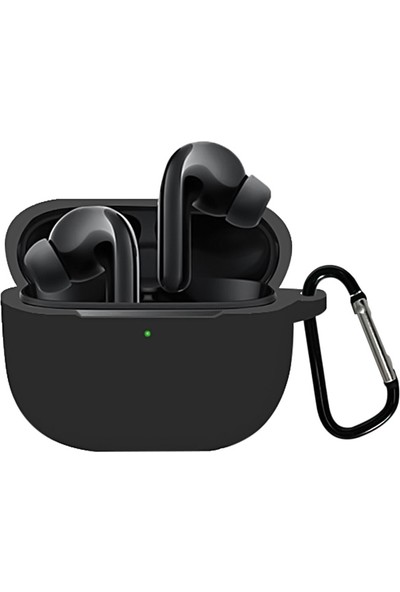 Hongshou Xiaomi Flipbuds Pro Için Sıvı Silikon Kılıf Için Siyah (Yurt Dışından)