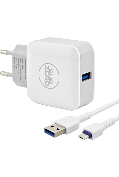 Micro USB Hızlı Şarj Aleti Seti 2.8A