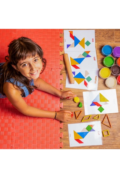 Moritoys Tangram Set - Carioca Baby Oyun Hamuru ile Stem Dünyasına Adım At Moritoys Tangram Set - Carioca Baby Oyun Hamuru ile Stem Dünyasına Adım At