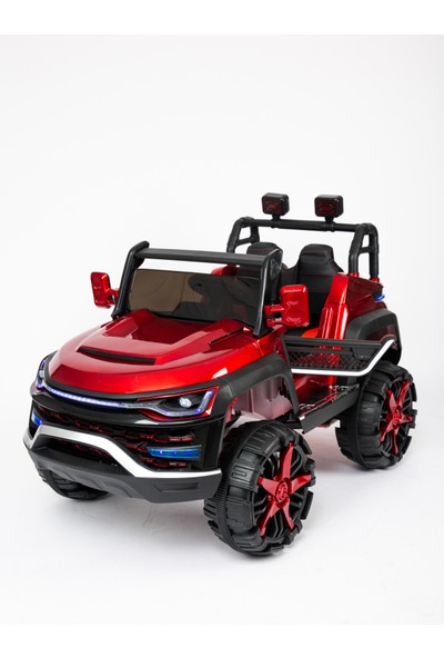 KP6699 Kırmızı Renk Akülü Jeep