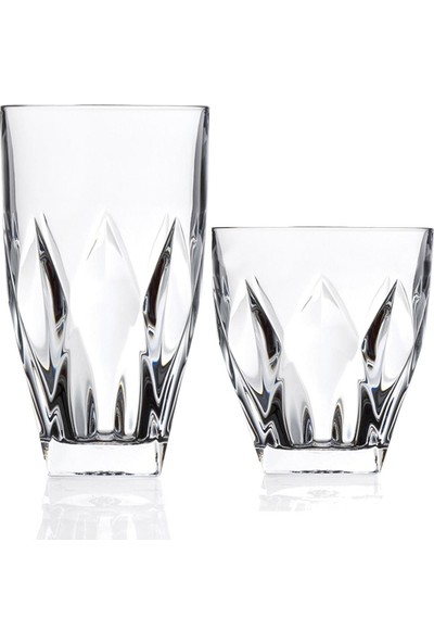 Rcr Ninphea 12 Parça Su ve Meşrubat Bardak Seti Rcr Ninphea 12 Parça Su ve Meşrubat Bardak Seti