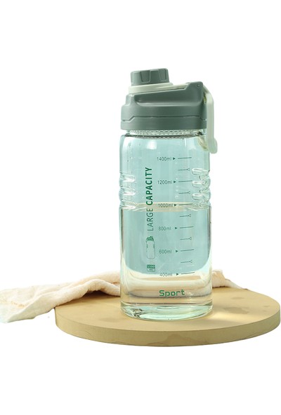 Enjoytime Fitness Su Isıtıcısı Taşınabilir Seyahat Uzay Bardağı 1.5l Büyük Kapasiteli Spor Su Bardağı