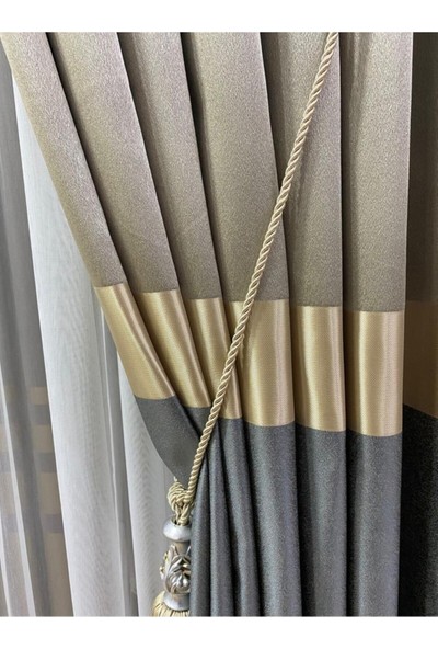 Nilda Pano Fon Perde 1/3 Pileli Tek Kanat Nilda Pano Fon Perde 1/3 Pileli Tek Kanat