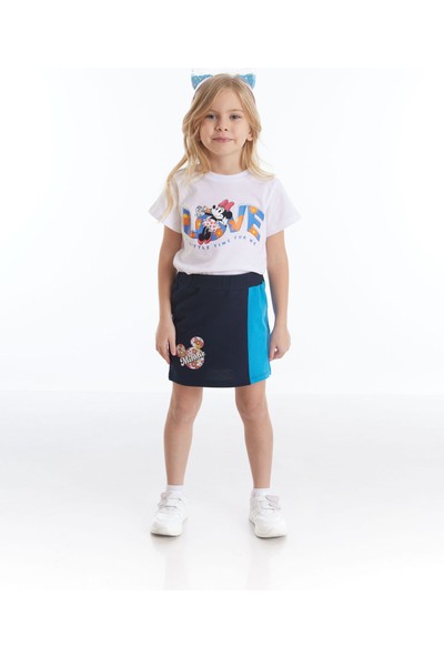 Minnie Mouse Lisanslı Çocuk Etekli Takım 19490