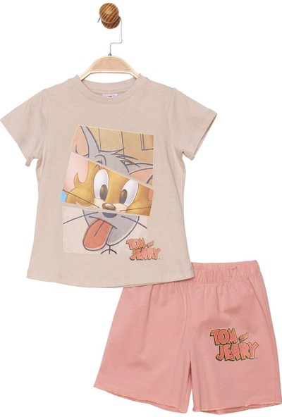 Tom&jerry Lisanslı Çocuk Şortlu Takım 19630