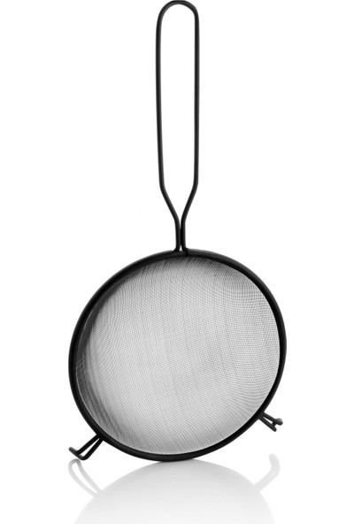 Kitchen Life Profesyonel Paslanmaz Çelik Tel Siyah Süzgeç 14 cm - Özel Seri Kitchen Life Profesyonel Paslanmaz Çelik Tel Siyah Süzgeç 14 cm - Özel Seri