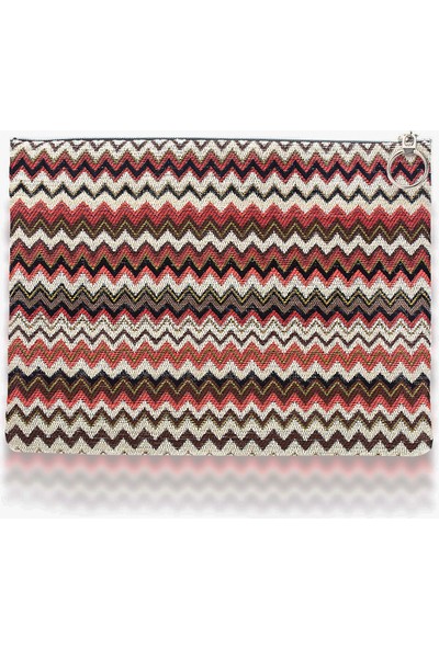 Zigzag Clutch Çanta