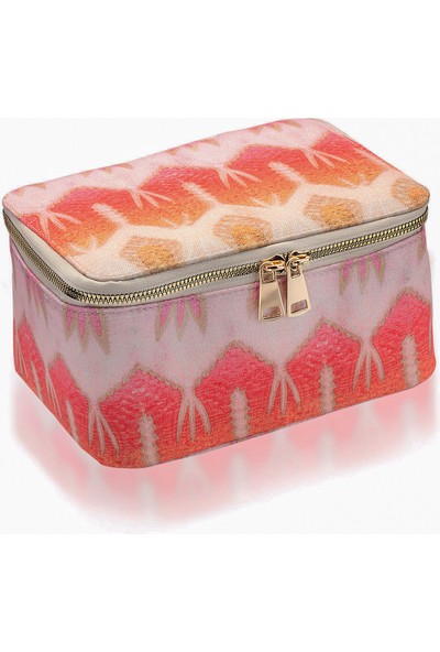 Zigzag Makyaj Çantası Makyaj Malzeme Çantası