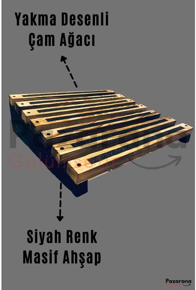 Masa Altı Ayaklık Ahşap Ayak Yükseltici Ayak Standı