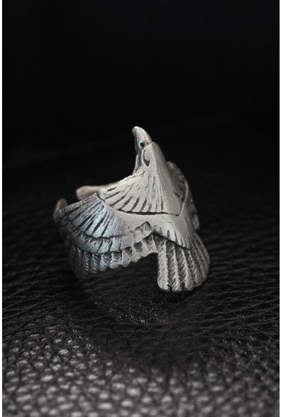 Clariss Ayarlanabilir Kartal Model Erkek Yüzük