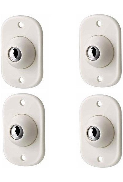 River World Bilyeli Eşya Kaydırma Aparat 4'lü Set River World Bilyeli Eşya Kaydırma Aparat 4'lü Set