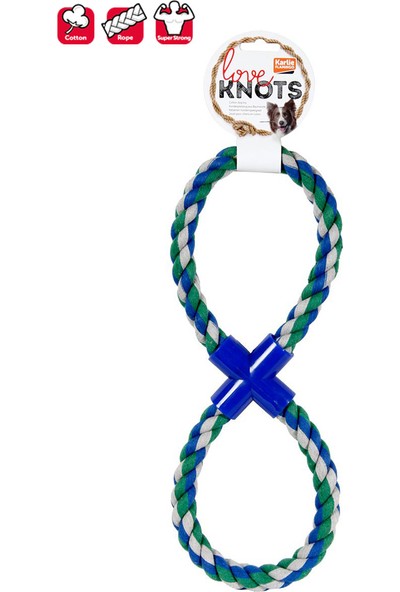 Karlıe 8 Şeklinde Stres Ipi 38 cm Kar. Renkli