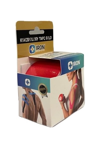 Kinesio Tape Kırmızı Renk Sporcu Kas Bandı Kinesio Tape Kırmızı Renk Sporcu Kas Bandı