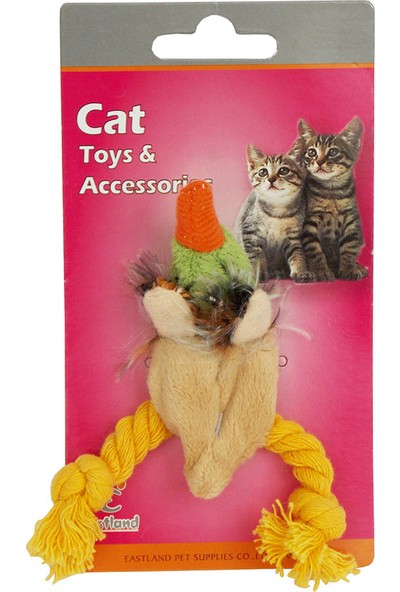 Eastland Kedi Otlu Hışır Peluş Ördek 9 cm Eastland Kedi Otlu Hışır Peluş Ördek 9 cm