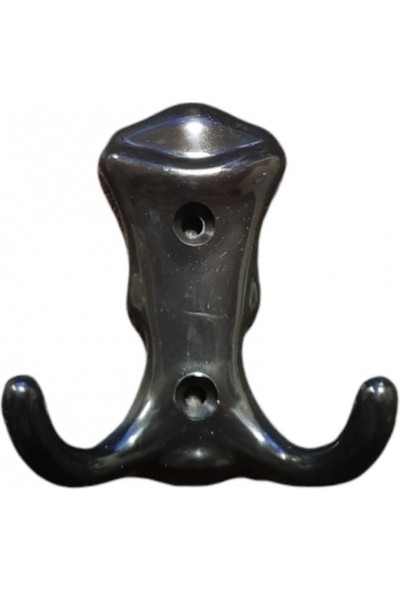 Adilon Askı, Plastik 4 Adet Siyah Askı, Mobilya Dolap, Portmanto Askısı