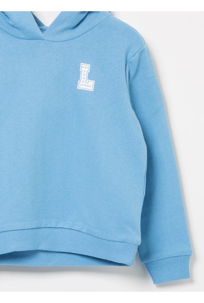 Limon Sweatshirt, 13-14 Yaş, Mavi