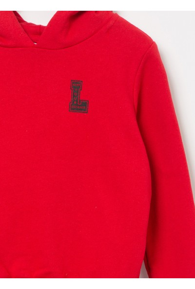 Limon Sweatshirt, 13-14 Yaş, Kırmızı