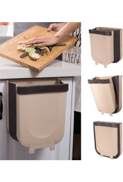 Mercan MRC-1289 Katlanır Büyük Boy Çöp Kovası Kahve Mercan MRC-1289 Katlanır Büyük Boy Çöp Kovası Kahve