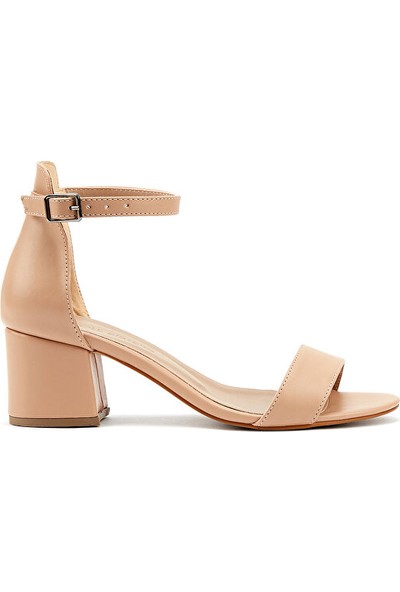 Sole Sisters Kamrın Topuklu Sandalet - Bej