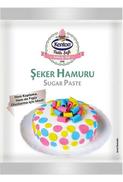 Kenton Tatlı Şefi Şeker Hamuru Beyaz 400 G Kenton Tatlı Şefi Şeker Hamuru Beyaz 400 G